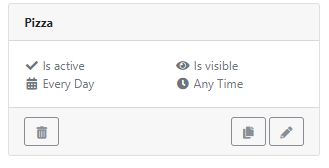 TCC Menu Layout - Adding or Editing Menu buttons